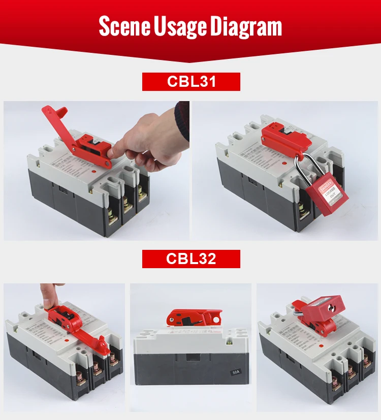 Master 493bmcn Locking Circuit Breaker Lockout Device - Oem | Wholesale