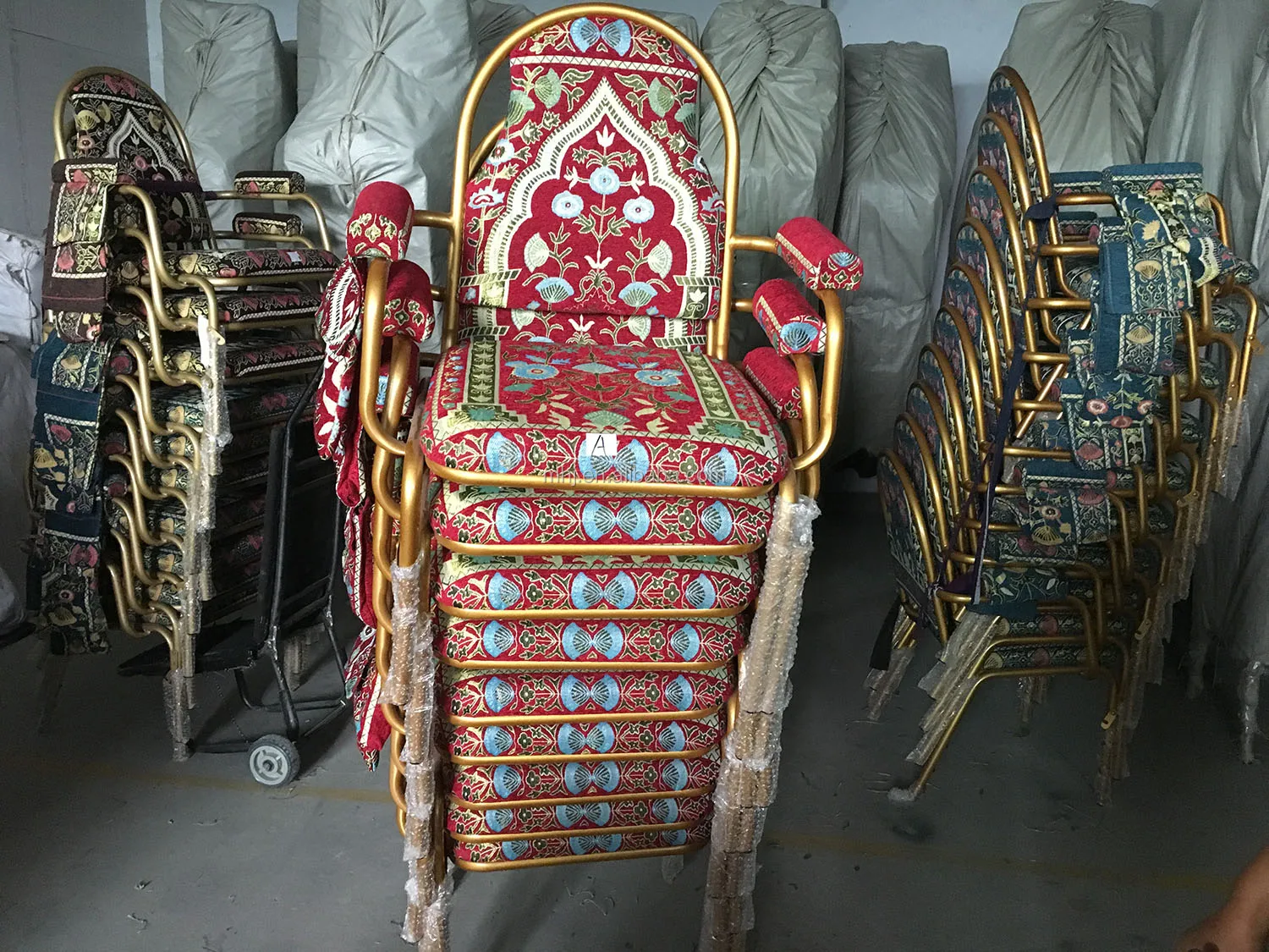 Wholesale Metal Islam Mosque Church Praying Chair Muslim Chair