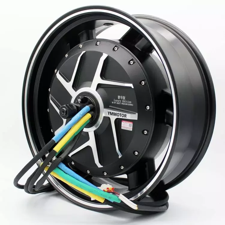 Ymmotor 17 Inch 15kw 60v72v 96v High Speed Racing Motor Tile Type ...