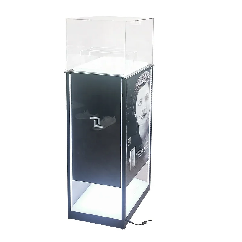 Acrylic Factory Custom museum Display showcase Pedestal Led Plinth ...