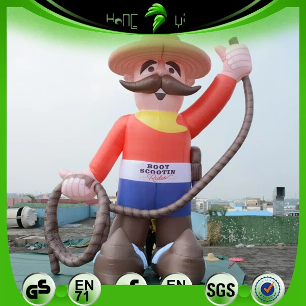 Tall Inflatable Cowboy Costume - High Quality & Competitive