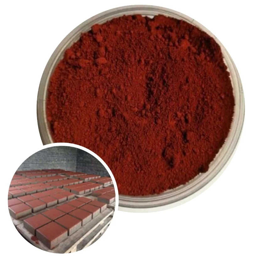 Large Supply Of Iron Oxide Pigment High Temperature Red Building Paint ...