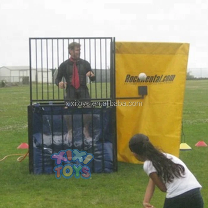 PVC Water Bag Dunk Tank Game for Sale - Fun Outdoor Splash