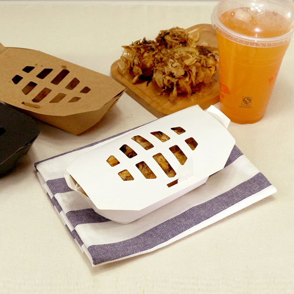 Wholesale Disposable Takeway French Fries Takoyaki Take Out Fast Food ...