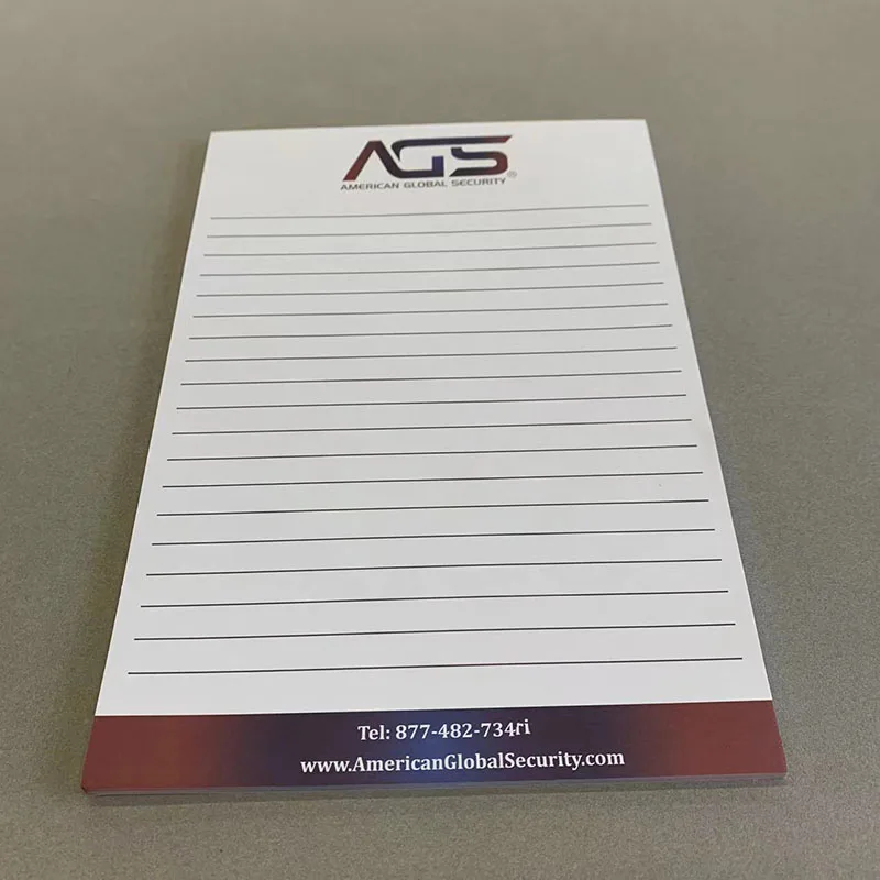 Customized A5 Tear off Note Pad - Perfect for Office Use