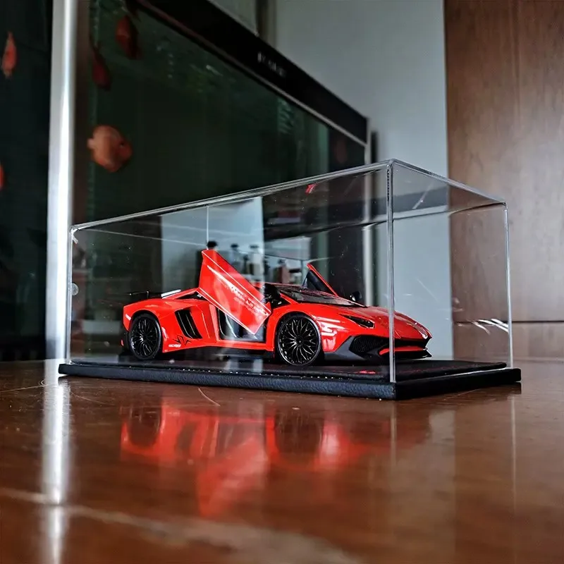 1/24 Scale Car Model Special Acrylic Display Box with Plexiglass Dust ...