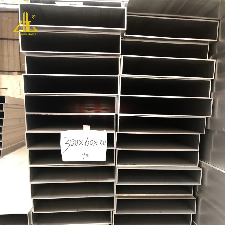 Custom Rectangular Hollow Standard Size 100x100 100x50 Aluminium ...