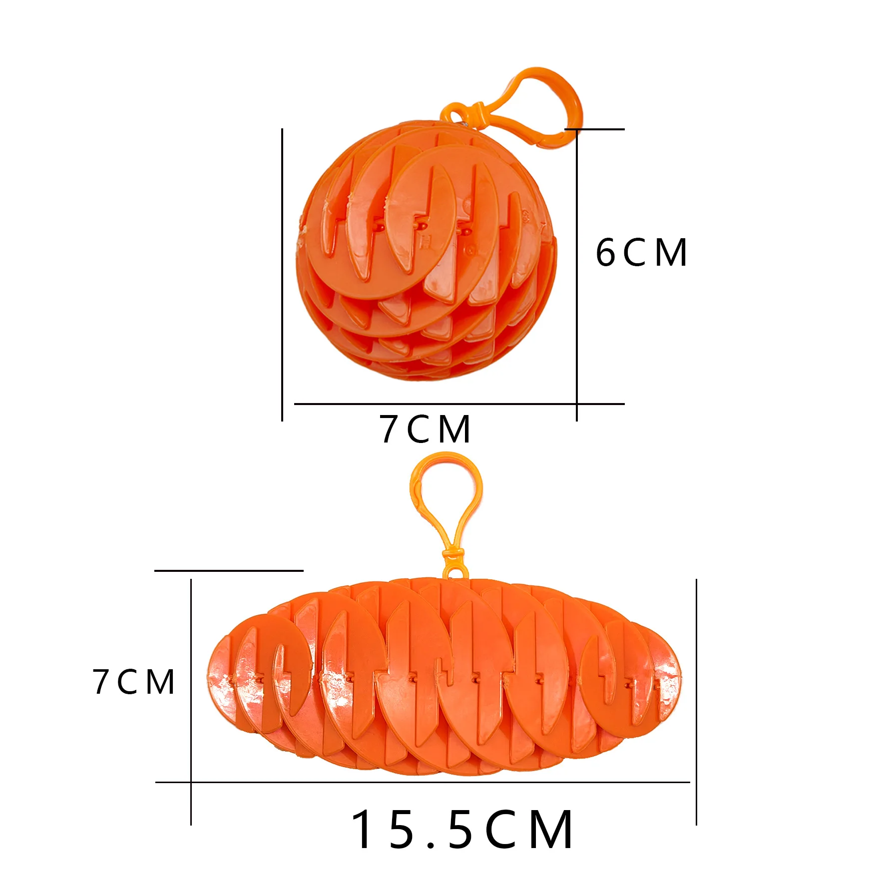 Tik Tok Popular Popot Fidget Worm Toy Elastic Net Keychain Fingertip Sensory Stress Relieving