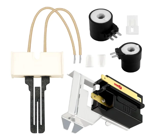 Dryer Repair Kit Contains 279311 Igniter 279834 Gas Valve Coil 338906 ...