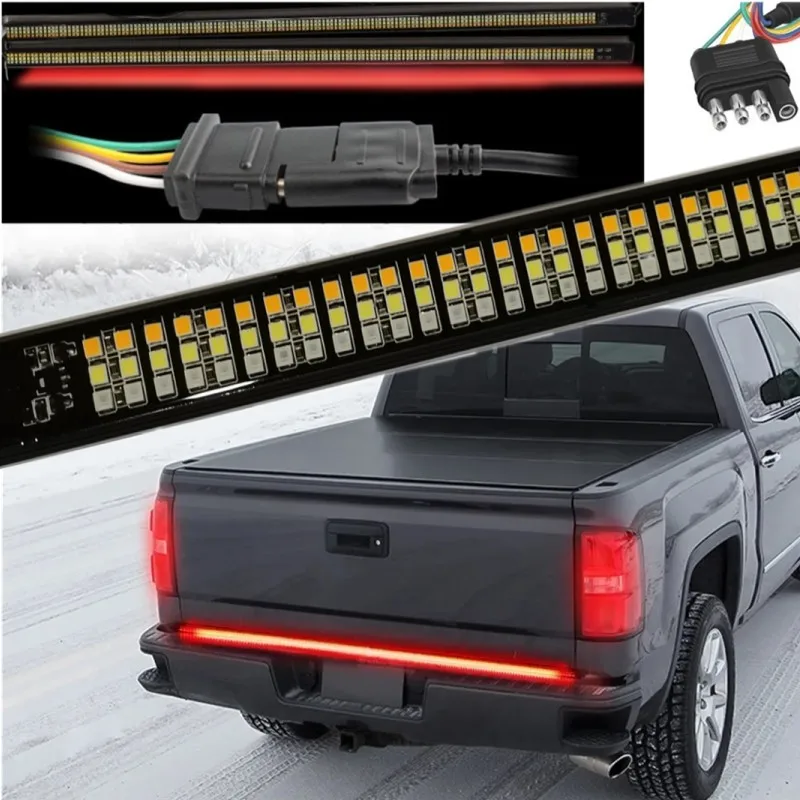 Triple Led Tailgate Light 48 60''Brake Light Bar With Reverse Turn ...