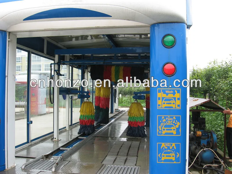 7 브러쉬 1 고정 건조기 소프트 터치 컨베이어 터널 자동 세차 기계 Hz T704 Buy 자동 터널 세척 기계전체 자동터널 자동차 세탁기 Product On