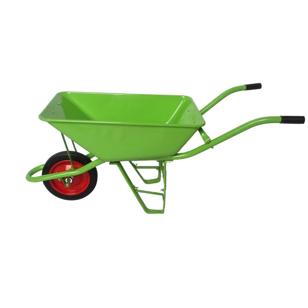Heavy-Duty Construction Tools Power Wheelbarrow with Solid Metal and ...