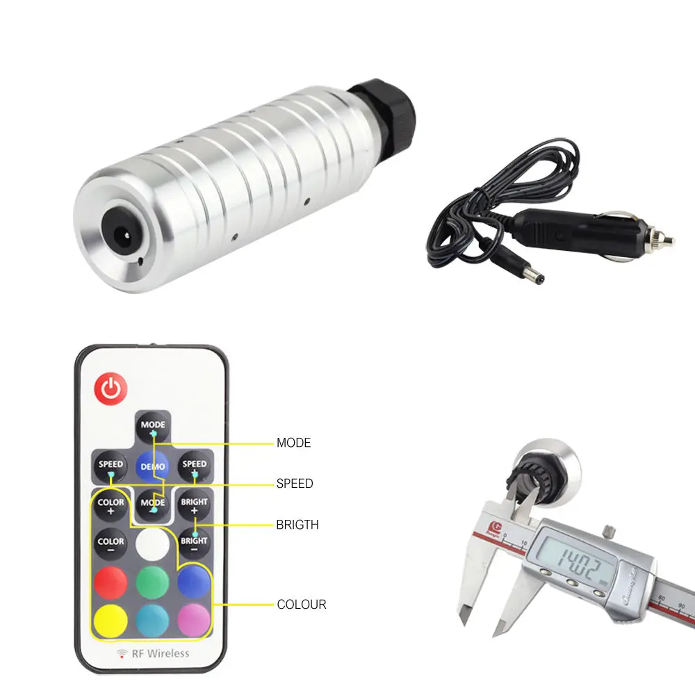 LED Fiber Optic Illuminator with Remote Controller - 50000 Hours