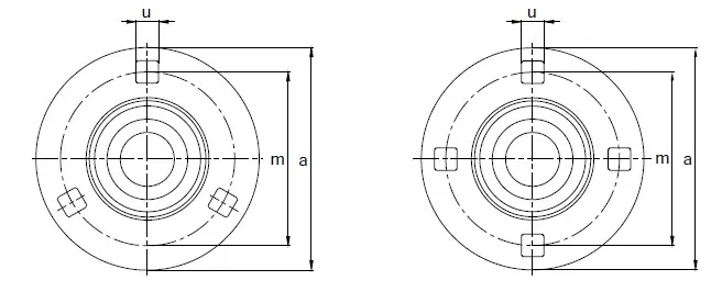 Pressed Steel Housing Fb205 And Bearing 16205.1 - Buy Fb205,Bearing ...