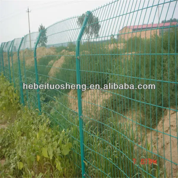 Wire Mesh Fence Designs for Boundary Wall with PVC Coated Diamond Mesh