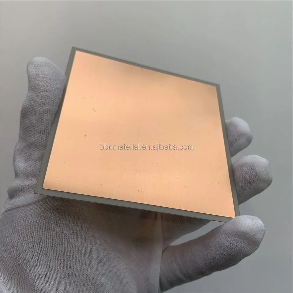 Cu Coated Aluminium Nitride Aln Ceramic Substrate for Heating