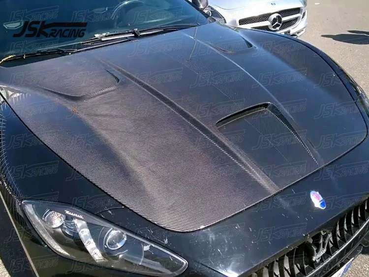 MC STYLE CARBON FIBER BONNET HOOD for Maserati Granturismo