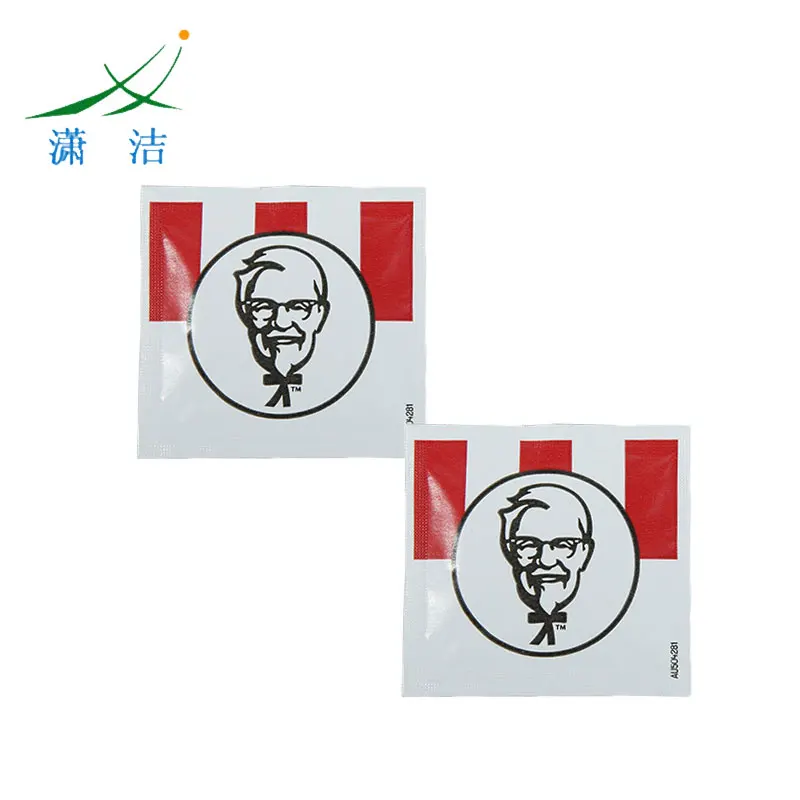 Soft Cheap Fast Food Kfc Restaurant Hand Wet Wipes Tissue - Buy Kfc ...