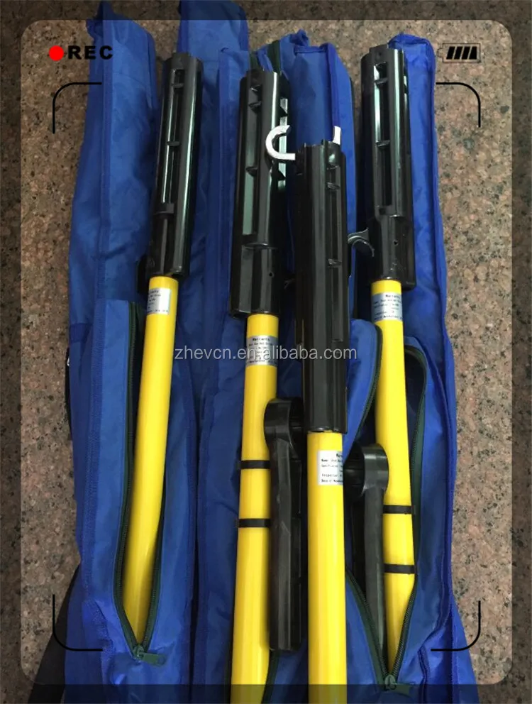 2.5M 110KV Link Shotgun Hot Stick - Insulated Lineman Tool