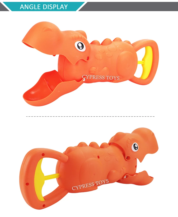 Dinosaur Grabber Toy - Fun Beach Sand Activity for Kids