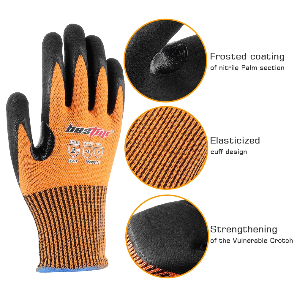 Seeway Superior Cut Resistant TDM-F ANSI A8 Gloves