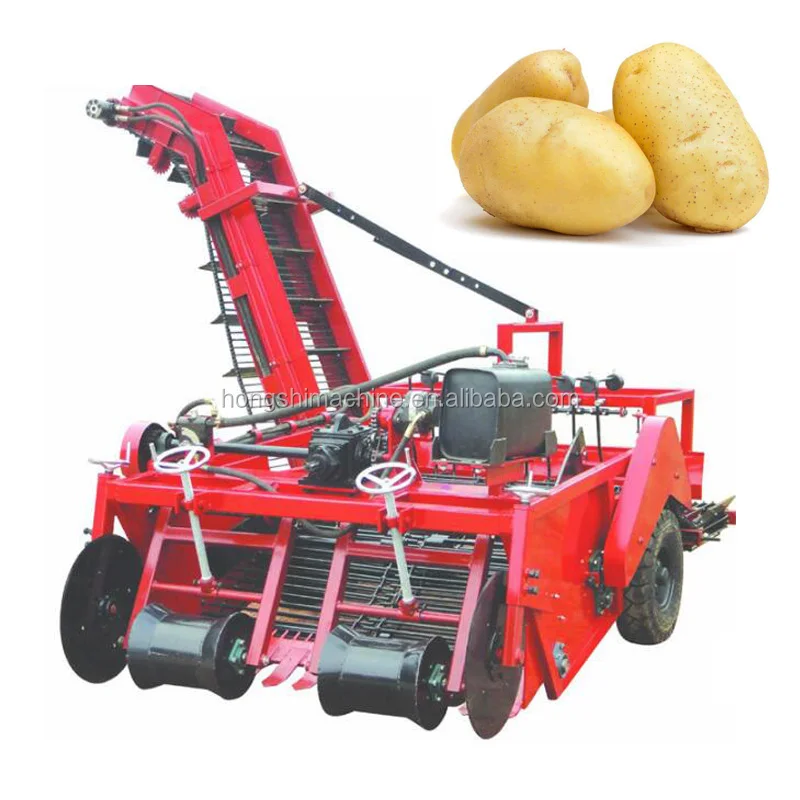 Automatic Self-discharging Sweet Potato Combine Harvester / Garlic ...
