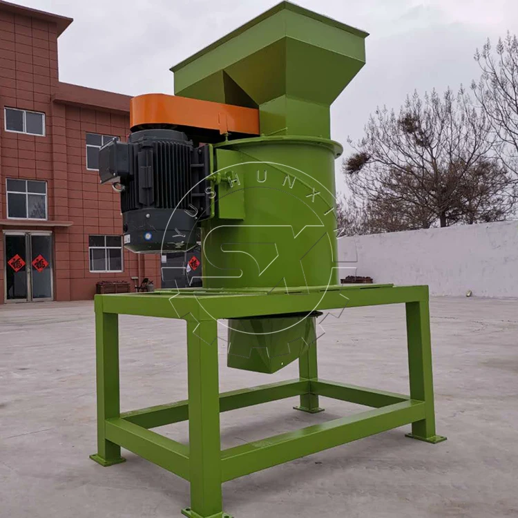 2-4 Ton Per Hour Chicken Manure Grinder Machine In Organic Fertilizer ...