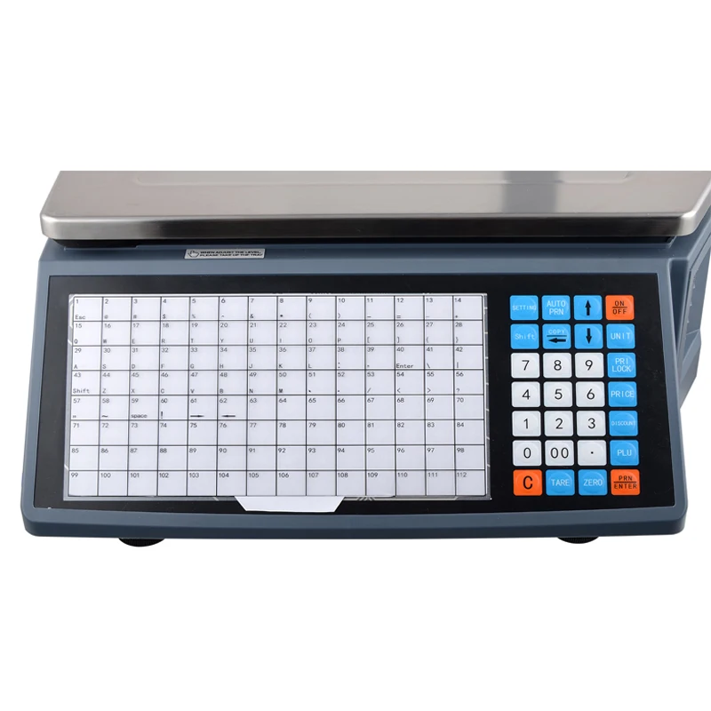 15kg/30kg Electronic Balance Scale Barcode Label Printing Scale Digital ...