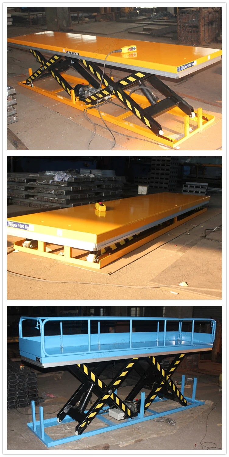 Fixed Scissor Lift Platform Ce Approved Construction Hydraulic Lift ...