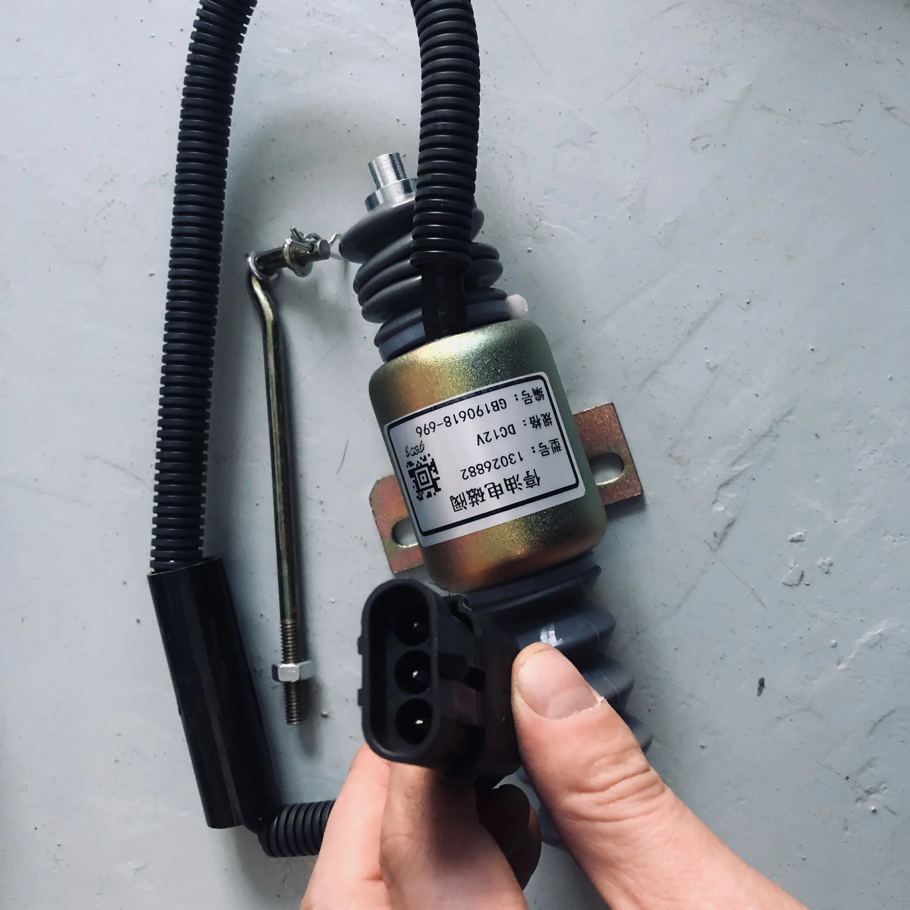 Fuel Engine Shut Down Solenoid Valve 13026882 13026697 12v Stop ...