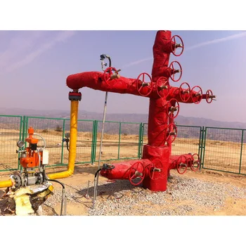 High Pressure Oil Rig Christmas Tree / Wellhead Xmass Tree / Oil ...