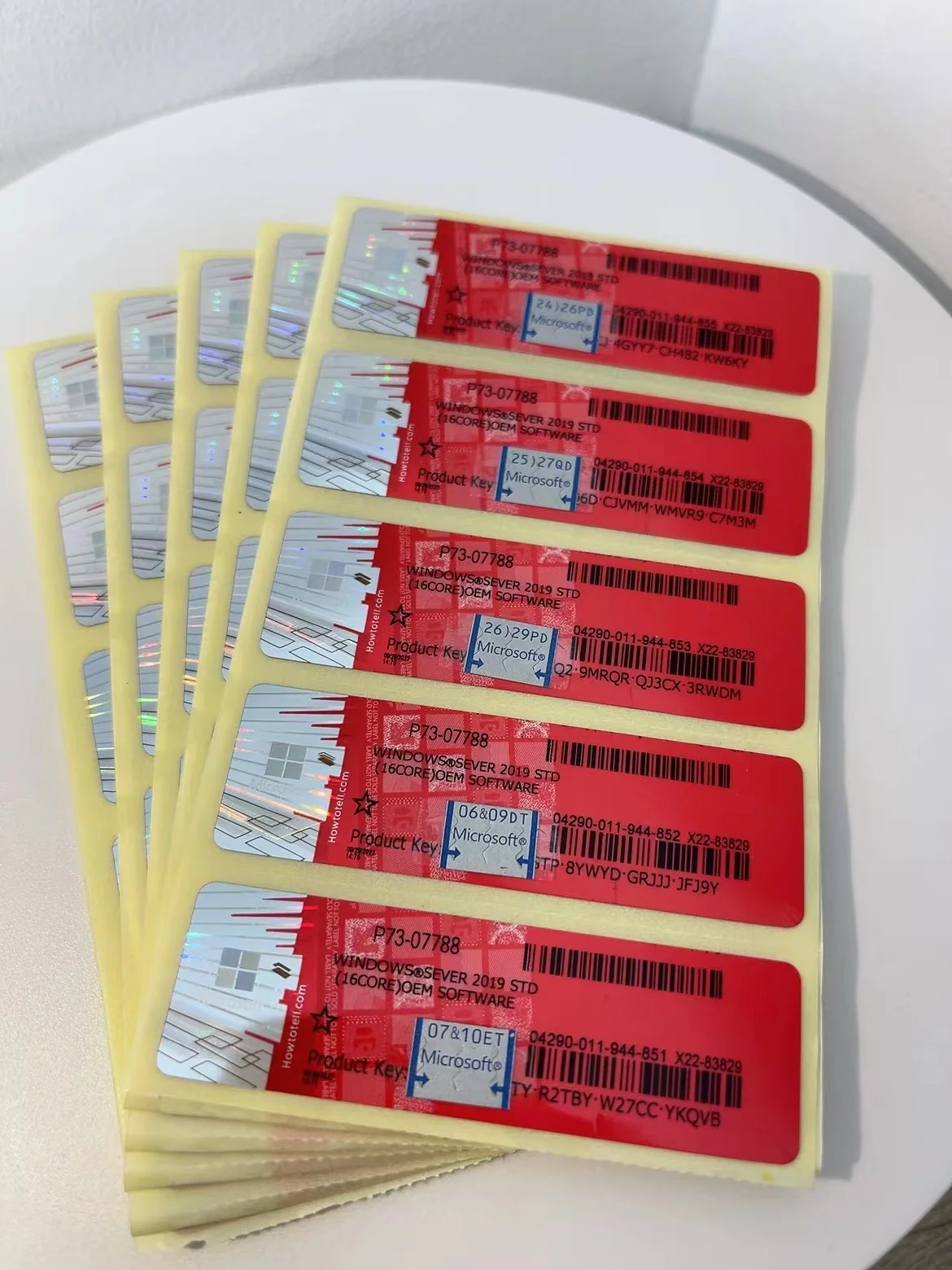 Windows Server 2019 Standard Oem Full Sticker English Version Winddows ...