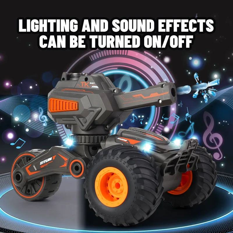 2023 Water Gel Blaster Rc Car With Bullet Deformation 360 Rotation ...