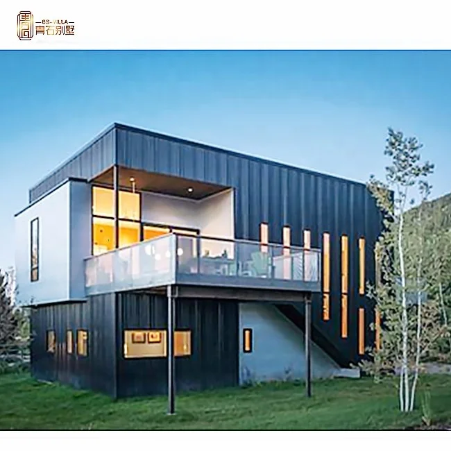 Japanese Style Of Prefabricated House/prefab Wooden Villa Wooden Hotel ...