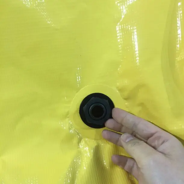 5x5' PVC Drain Tarp Leak Diverter - Durable & Versatile
