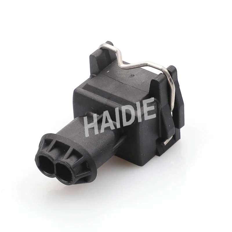 2 Pin Female Waterproof Automotive Injector Black Auto Housing Wiring ...