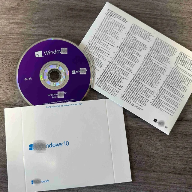 Genuine Win 10 Pro OEM Dvd Full Package Win 10 DVD 100% Online Activate ...