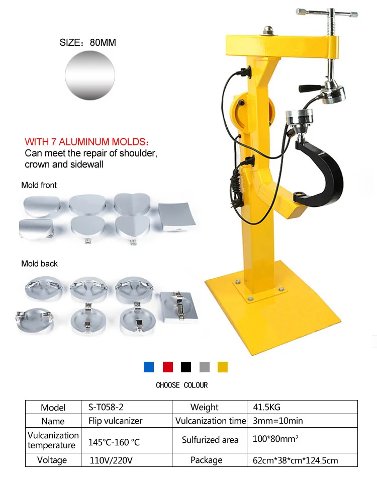 Used Truck Tire Vulcanizing Machine for Sale - Repair Tools