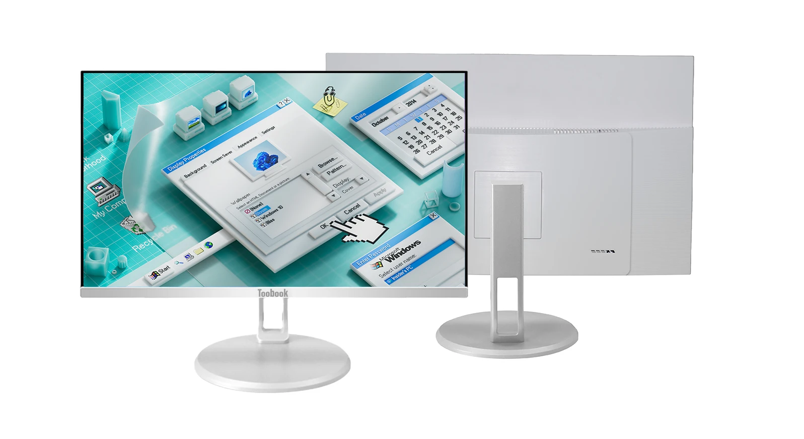 OEM/custom Production Curved Screen All in One Computer 23.8 27 32-inch ...