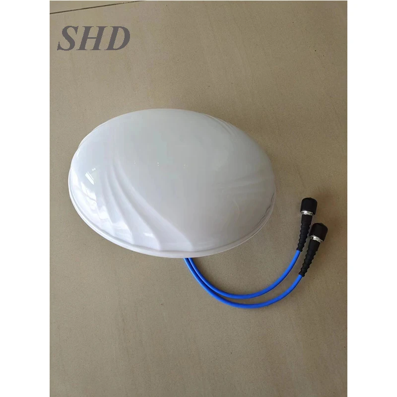 4x4 MIMO 5G Indoor Wide Band Omnidirectional Dome Antenna 698-2700 MHz ...