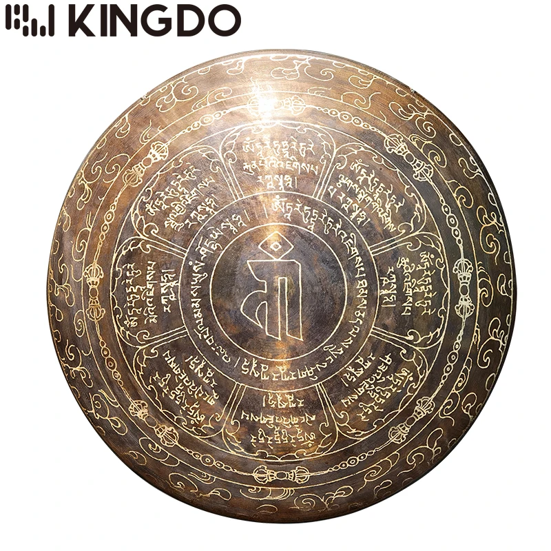 Musical Instruments 100 cm Hand Hammered Brass Gong Sound Healing ...