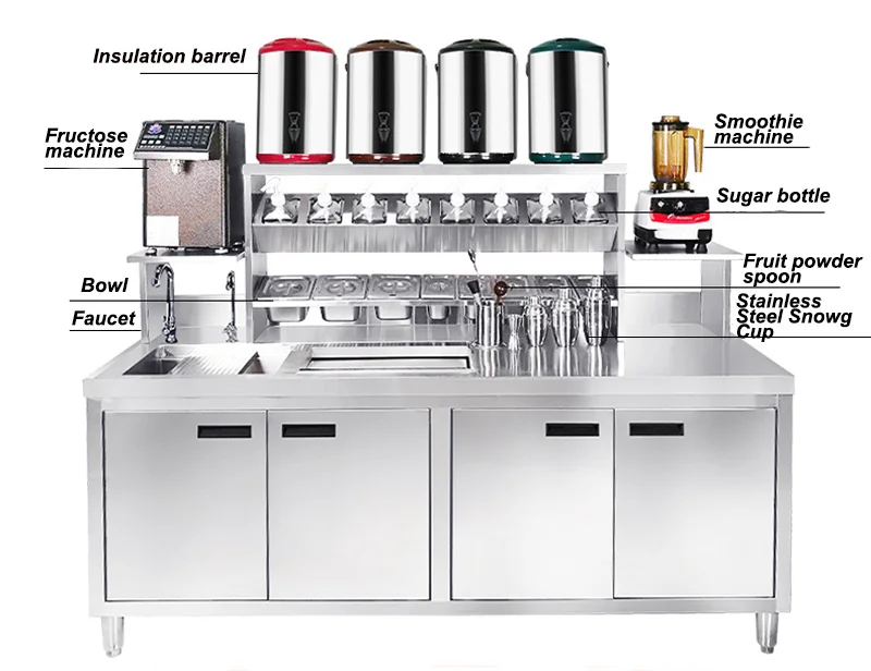 High Efficiency Milk Tea Equipment for Commercial Use
