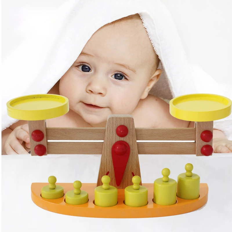 Promotion Customized Children Balance Scales Toy Montessori Educational ...