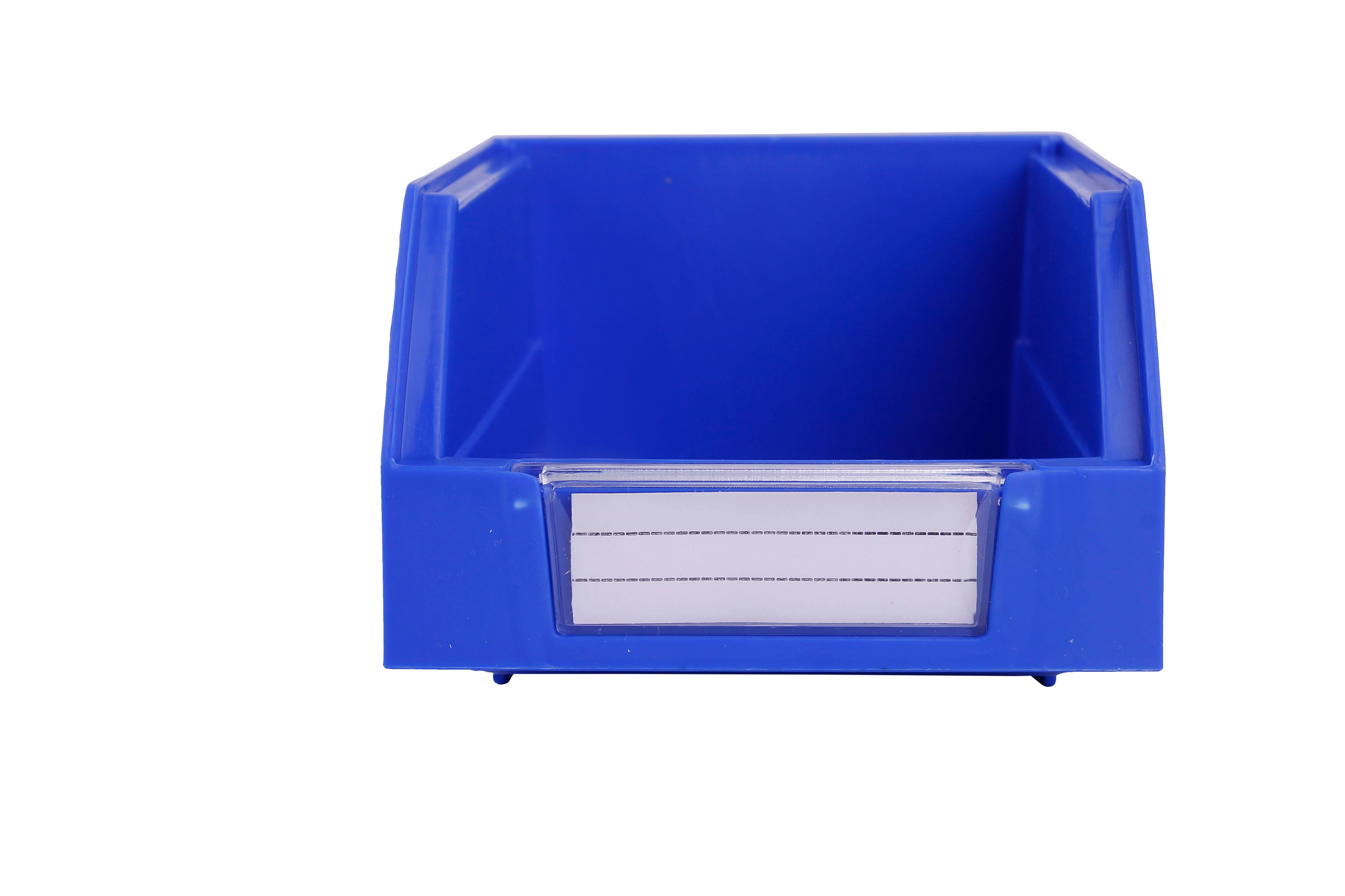 Storage Bin With Wall Mount Hanging Plastic Shelf Bin Open Front ...