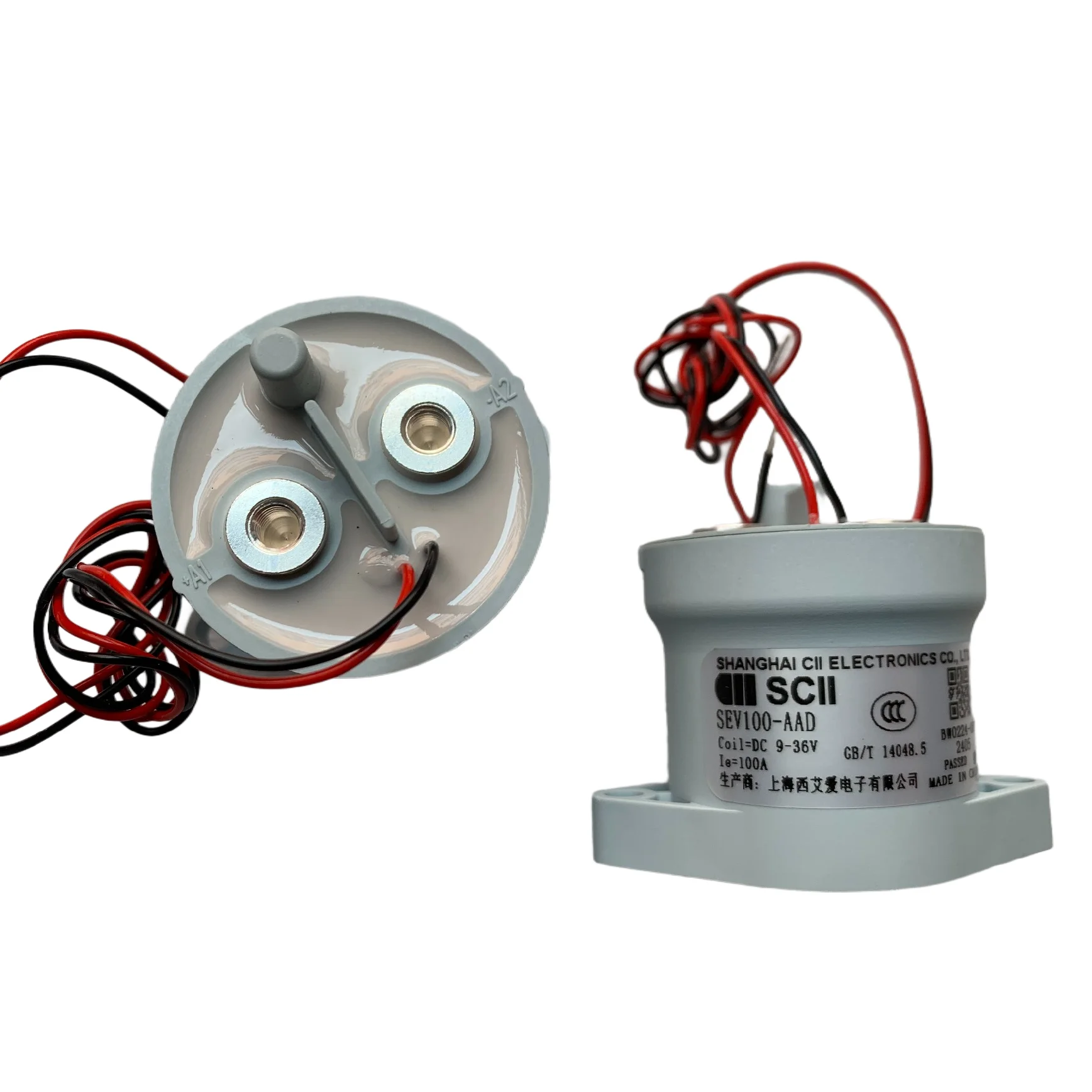 SCII SEV100-AAD DC9-36V Contactor for New Energy Vehicle High Voltage ...