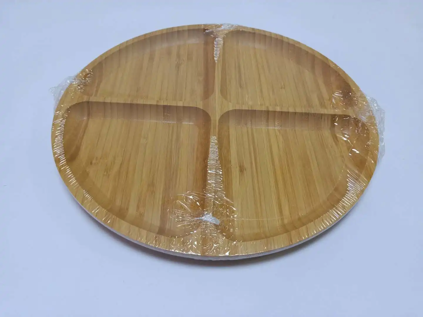 3 Tiers Bamboo Wood Conner Dish Drying Spice Storage Rack Store Display ...