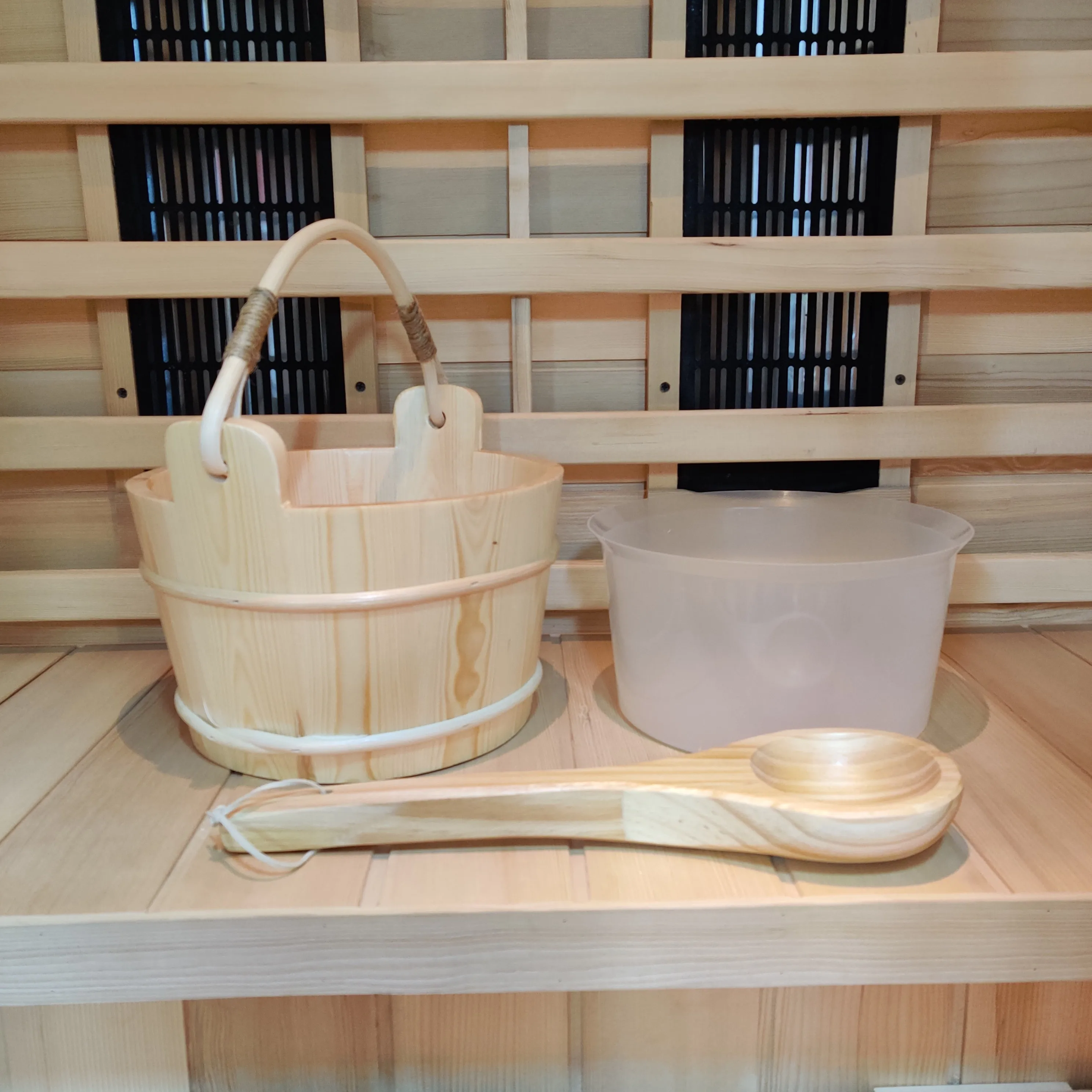 Classic Sauna Barrel Wooden Spoon,Sauna Barrel Is Made Of Natural Wood ...
