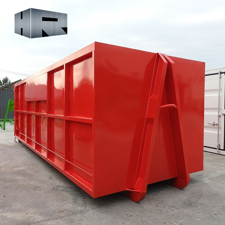 30m Skip Bin Loader Truck Roll Off Dumpster Hook Lift Bin - Buy Hook ...