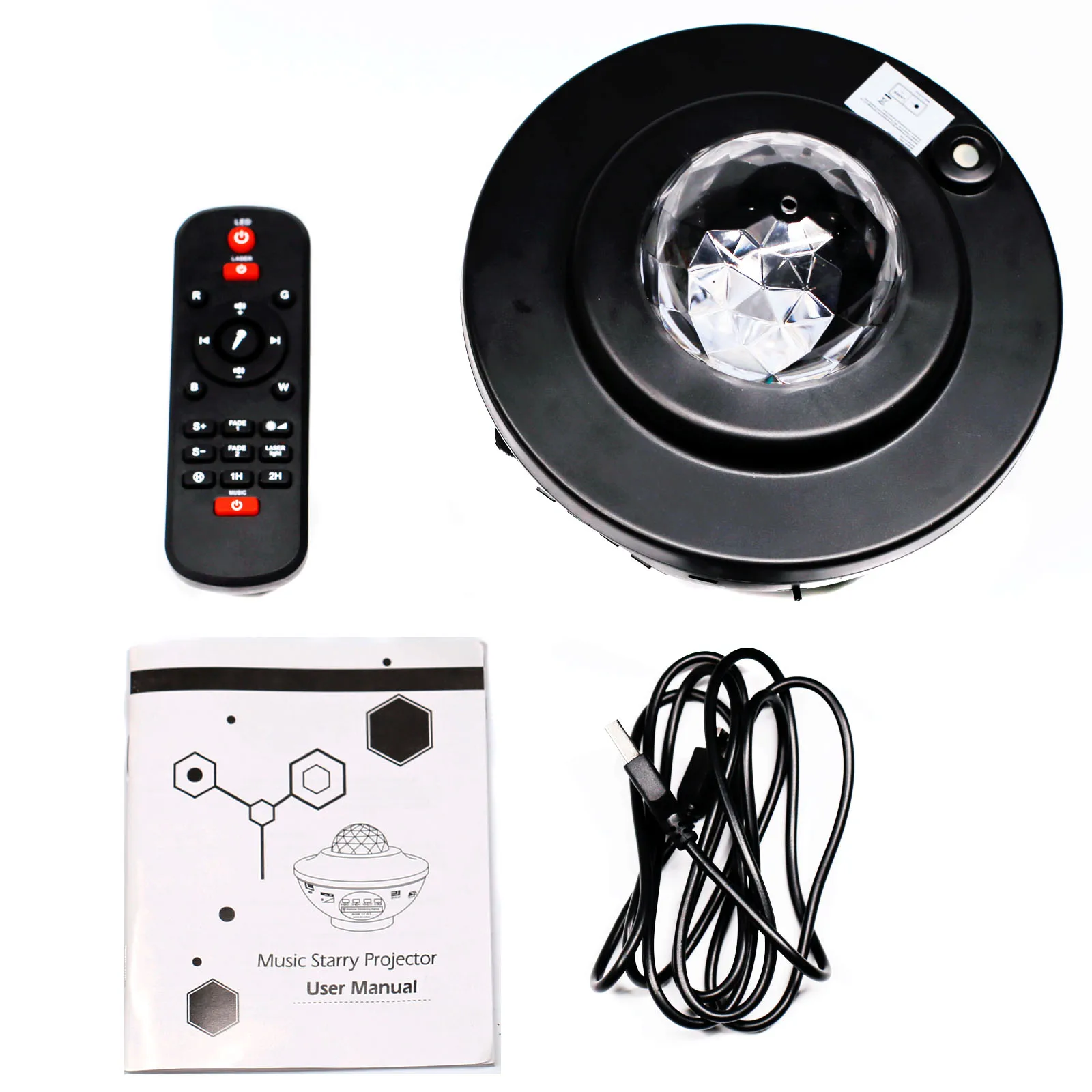 3D Decoration Night Light - Starry Sky Projection for Parties