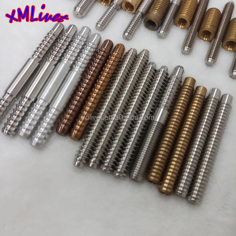 Xmlivet Billiards Pool Cue Joint Thread Bullet, Radial